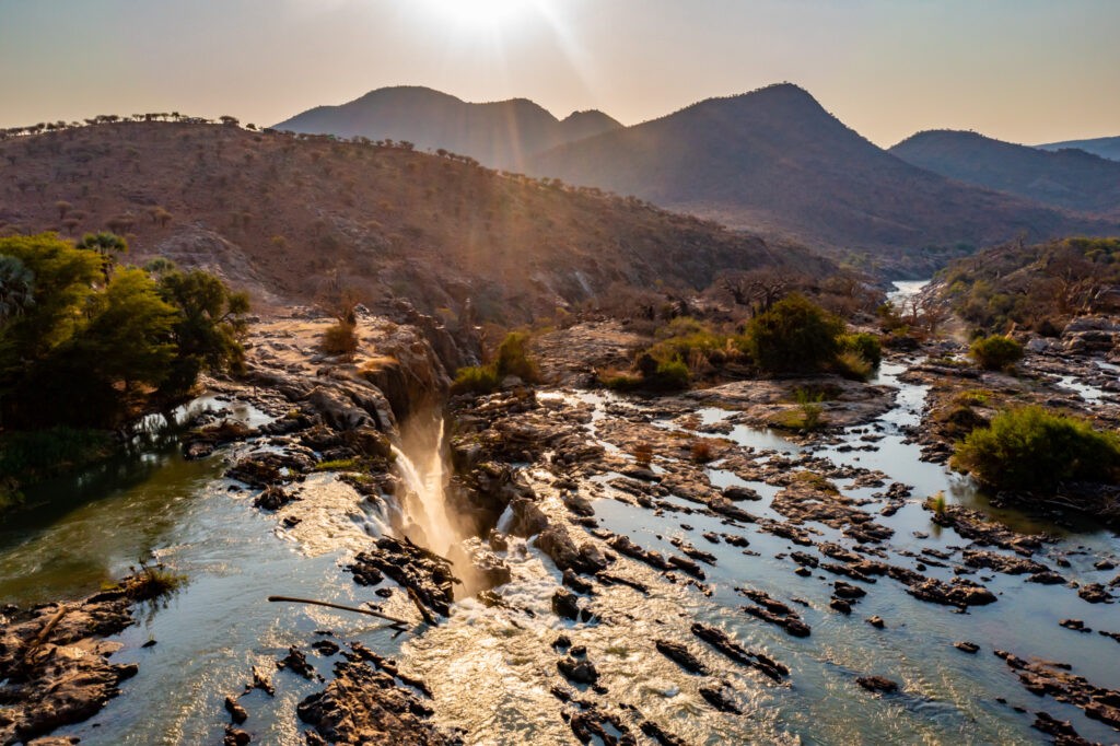 Epupa Falls und Ruacana Falls - Wasserfälle in Namibia